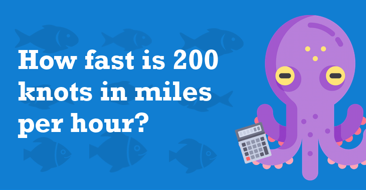 200 knots in miles per hour (200 kt to mph)